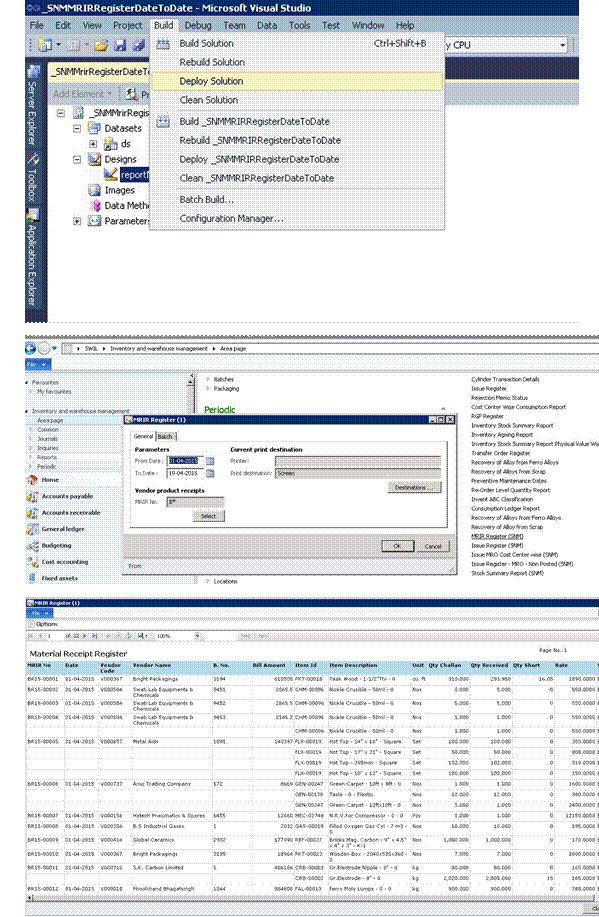 Ms Dynamics Ax 2012 How To Create Ssrs Report With Report Data Provider Rdp Class In Ms