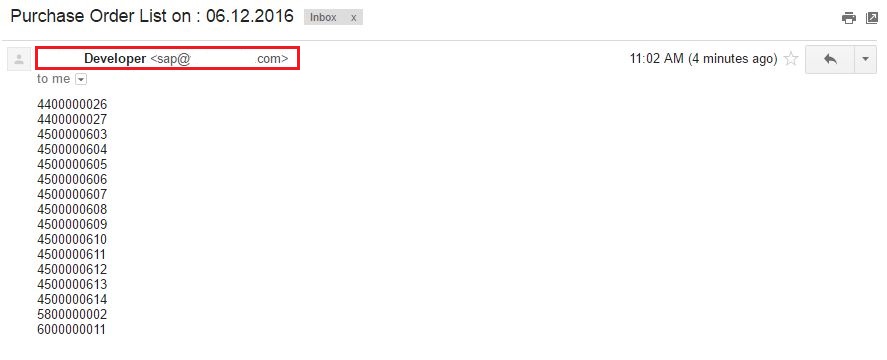 SAP ABAP 4 Tutorial: Report Output via Email