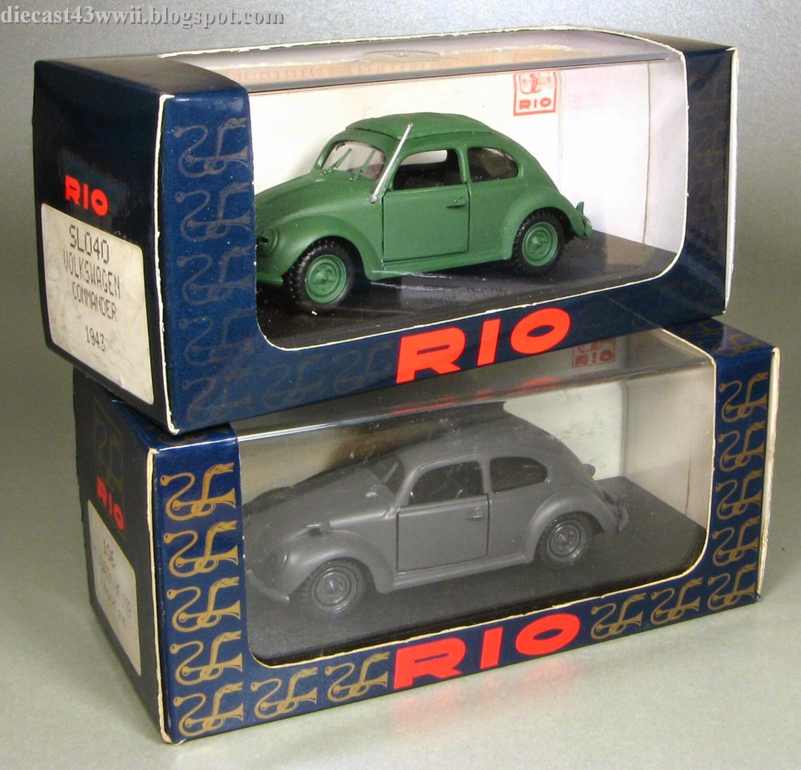 Military scale models: VW. RIO