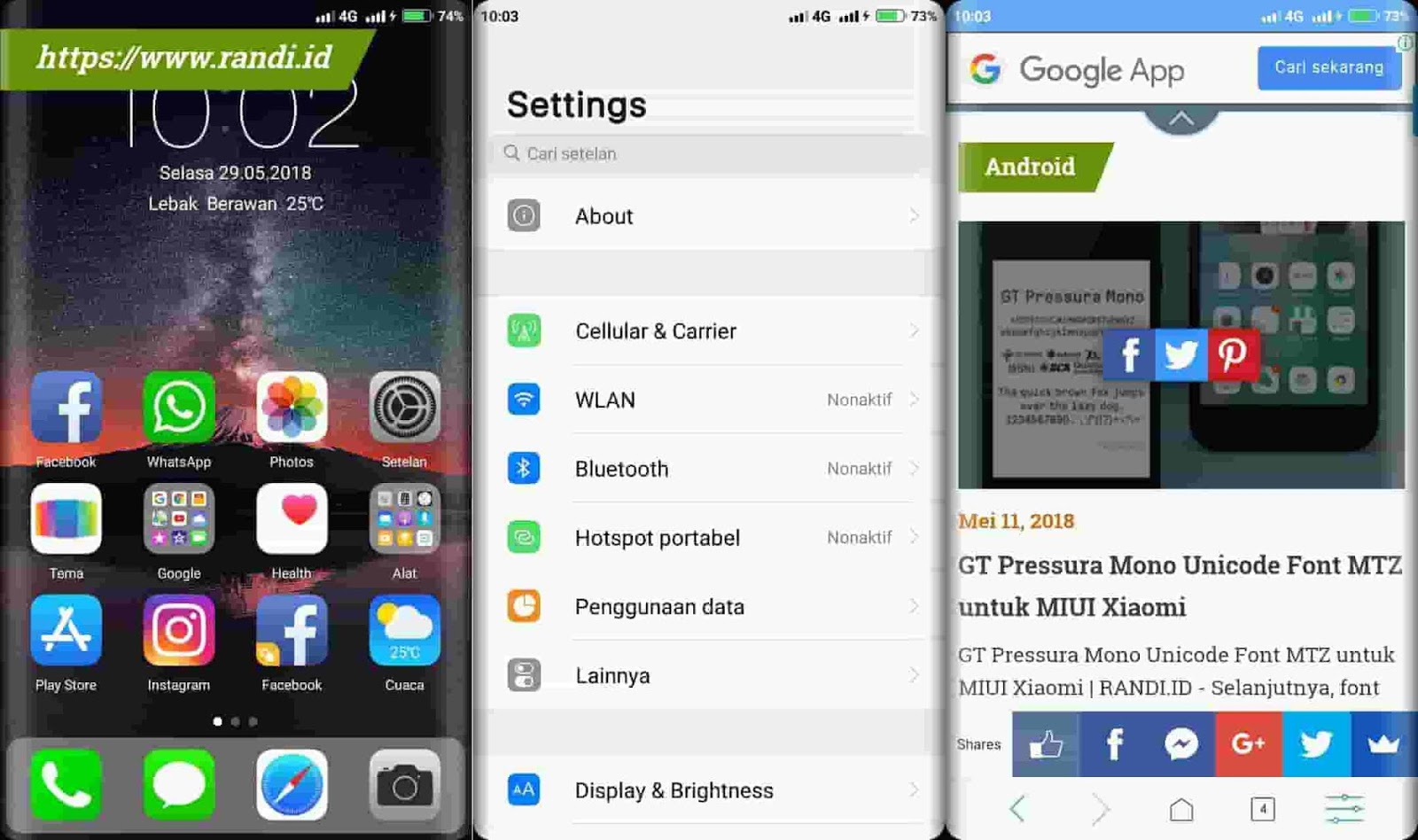 Membuat Tampilan Layar HP Android Melengkung (Edge & Round Corner Screen)
