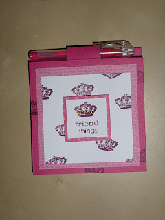 Crafty ThINKer: A perfect Christmas Gift: Another Post-it Gift!