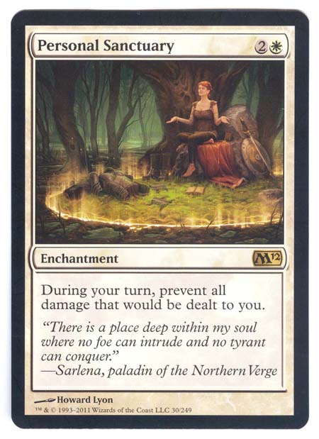 Magic the Gathering Adventures: M12 White non-creatures