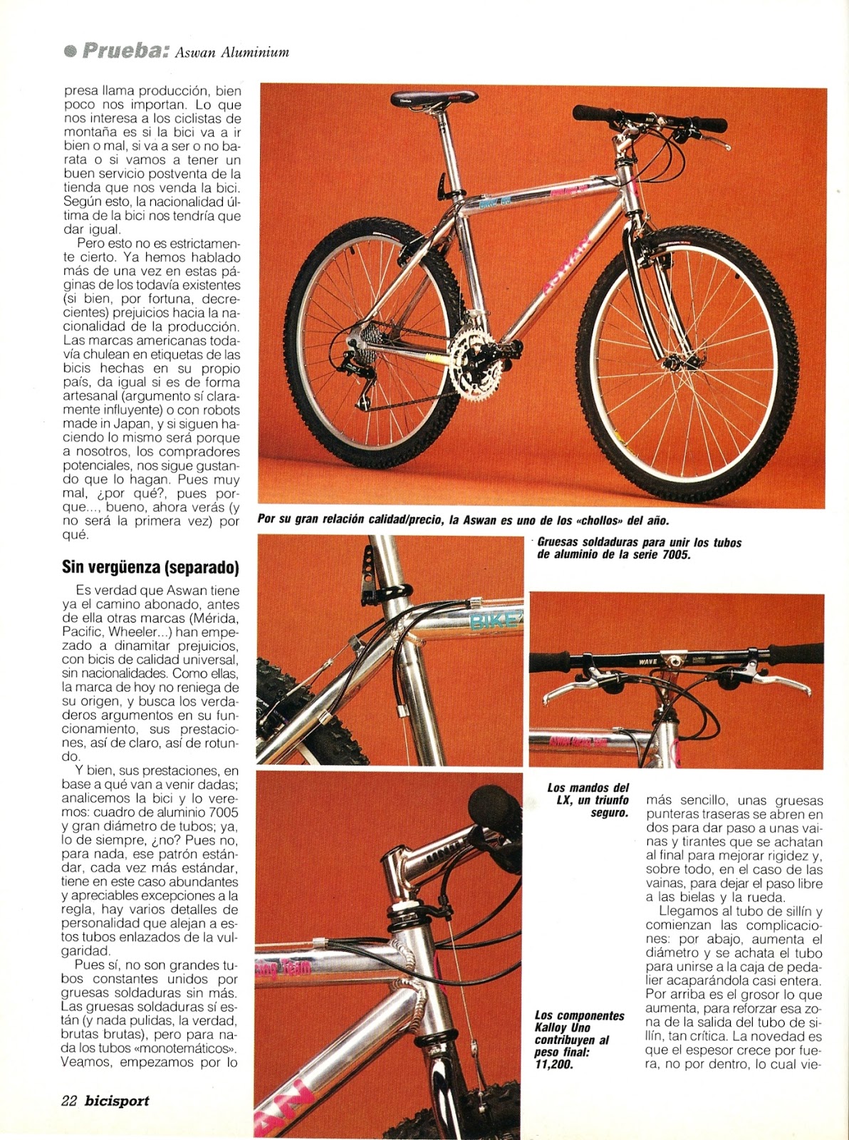 bicinova2: - ASWAN Bike'93 Aluminium