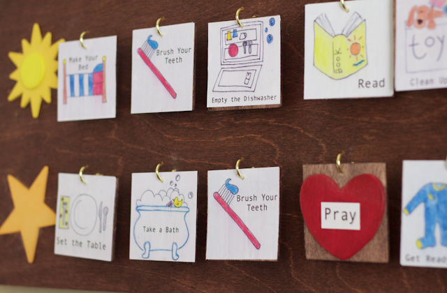 do it yourself divas: DIY: Chore Chart