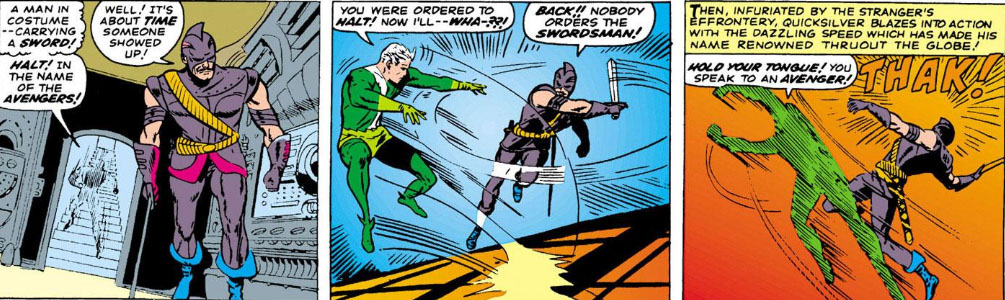 The Peerless Power of Comics!: The Coming Of The Swordsman!