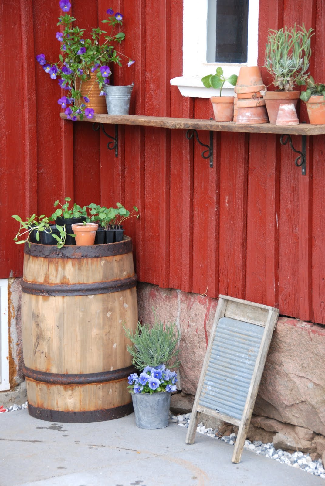 Att skapa är livet! - renovering, konst och design: Älskade uteplats.