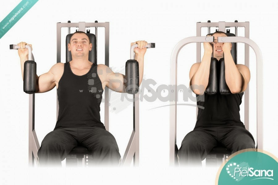 PECHO: Pectoral contractor o pec dec