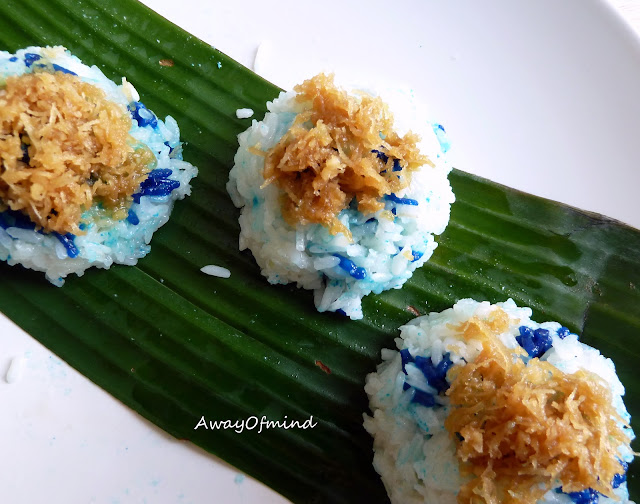 Awayofmind Bakery House: Pulut Inti (Glutinous Rice with Coconut ...