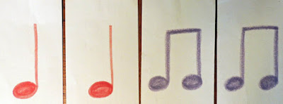Pre-School Music & Circle Time: Reading Red Rhythms! and purple too
