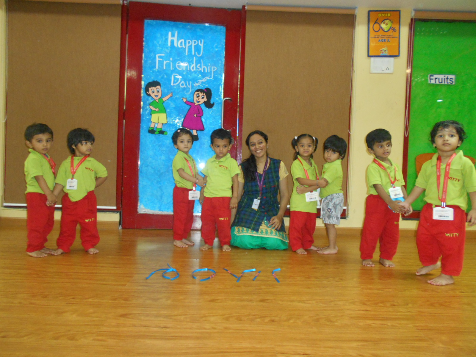 On the top of the World...: Friendship Day Celebration by Pre - primary ...
