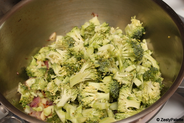 Cooks Joy - Broccoli – Methi Fry (Broccoli – Fenugreek Fry)