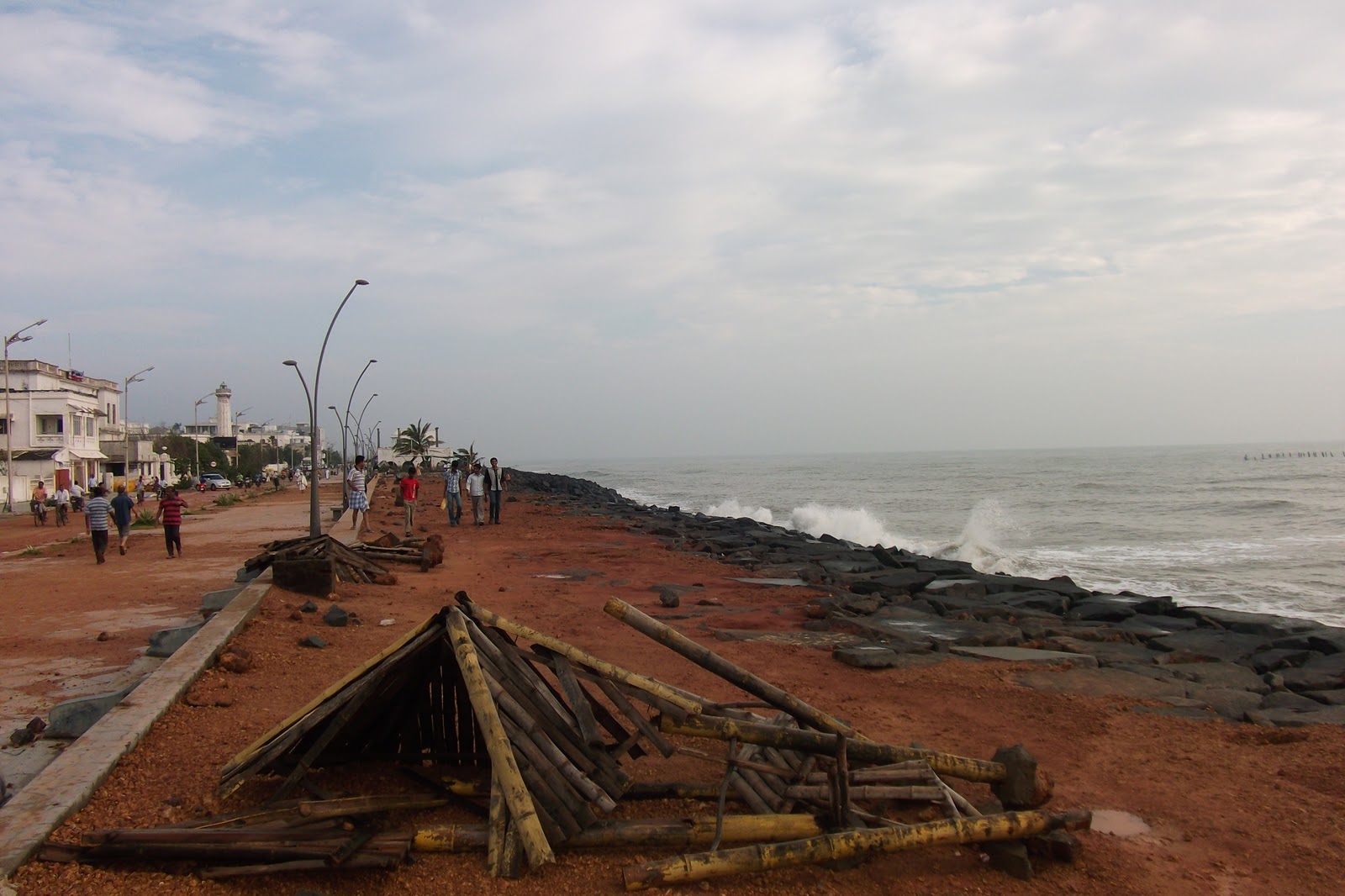 Nice Things: THANE - cyclone hit Puducherry ( aka Pondicherry )