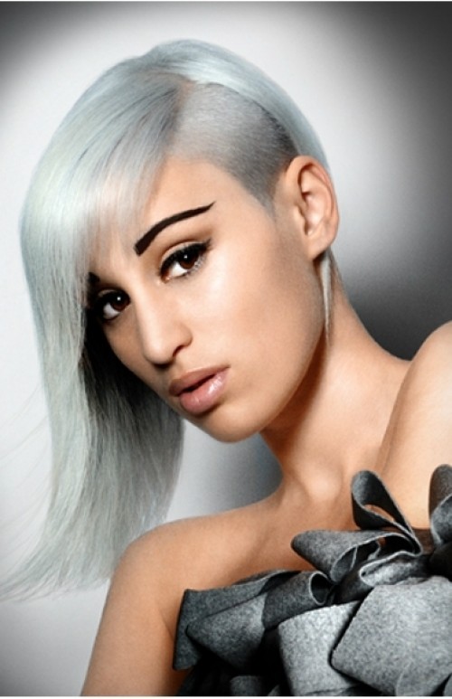 Par gri - poze cu blond gri