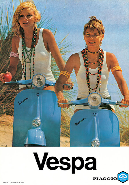 It's All About Vespa: A Collection of 14 Beautiful Advertisements of ...