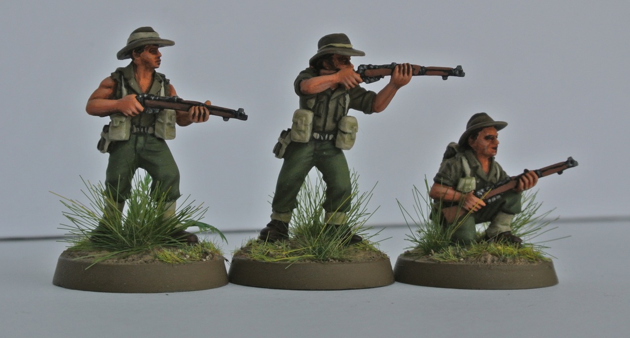 Flying Gorilla: Eureka Miniatures 28mm WW2 Australian Infantry