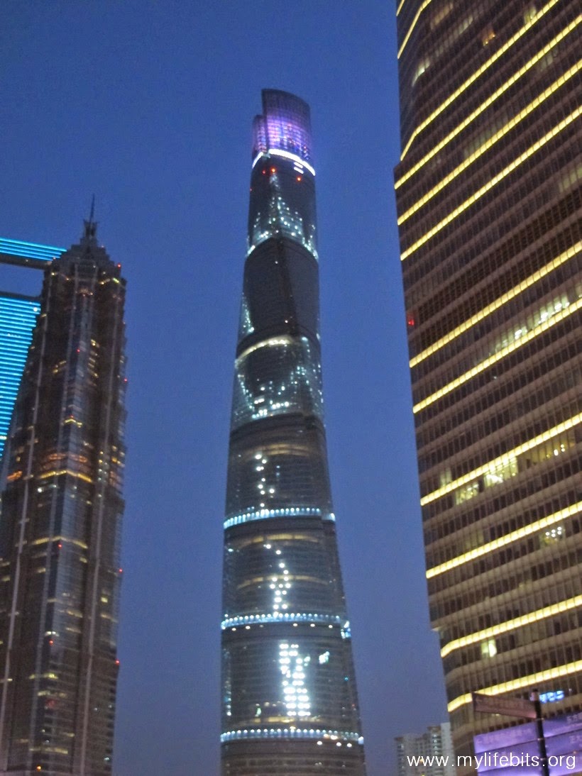 「對了，去上海吧！」Yes，Go Shanghai！「好了，到大陸工作吧！」: 中國第一高樓終於落成了,超炫LED外牆,總高632米118層的 ...