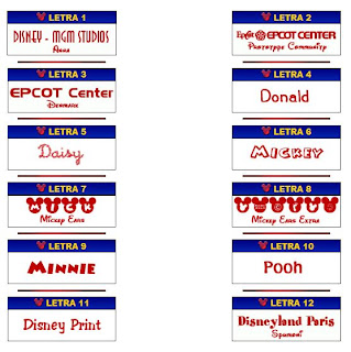 Tipos de letra de Disney. - Ideas y material gratis para fiestas y ...