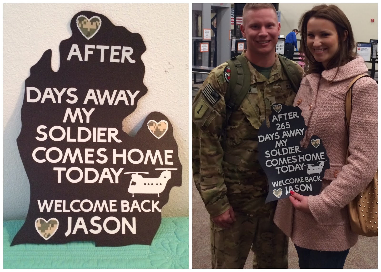 Detours With Michelle: Welcome Home Soldier