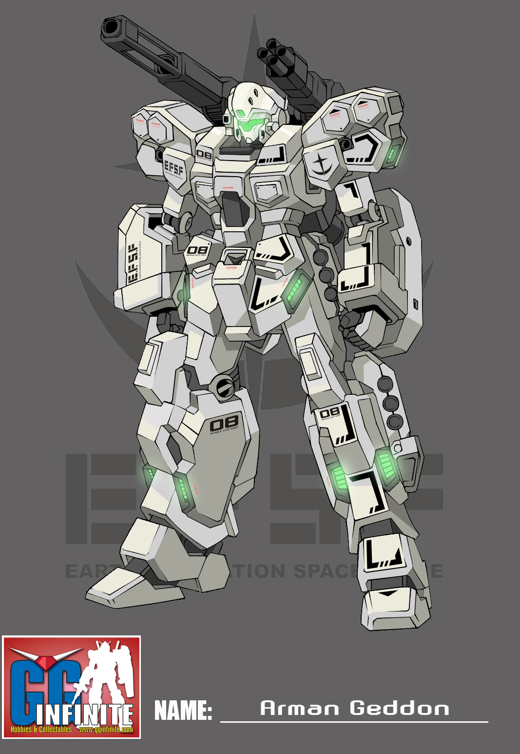GUNDAM GUY: GG INFINITE MARCH CONTEST: JESTA CANNON COLOR SCHEME ...