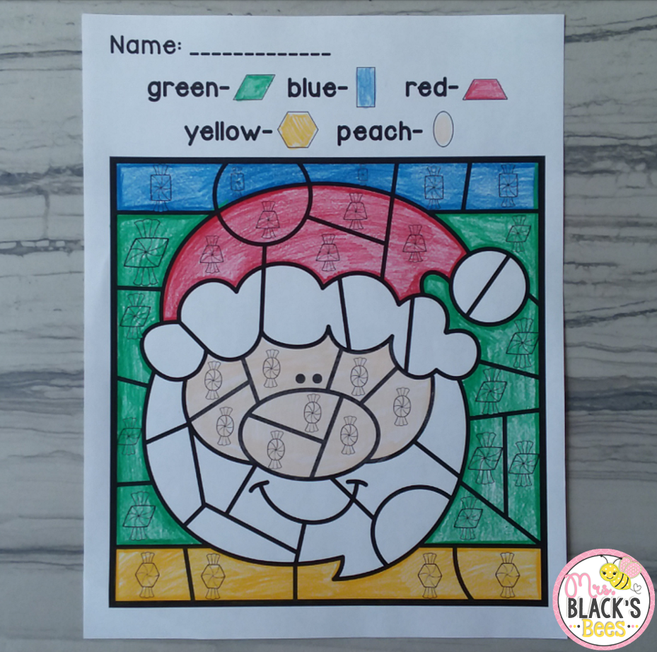 Color by Code Activities- Plus a FREEBIE | Mrs. Black's Bees