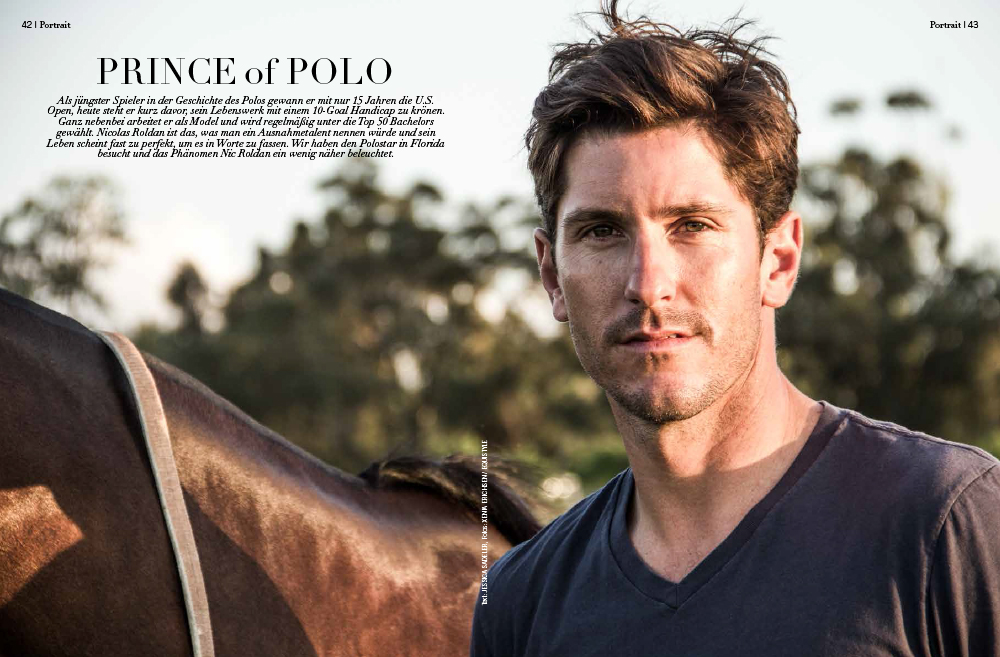 NIC ROLDAN : ARGENTINIAN POLO PLAYER & MODEL - ARGENTINIAN MALE MODELS