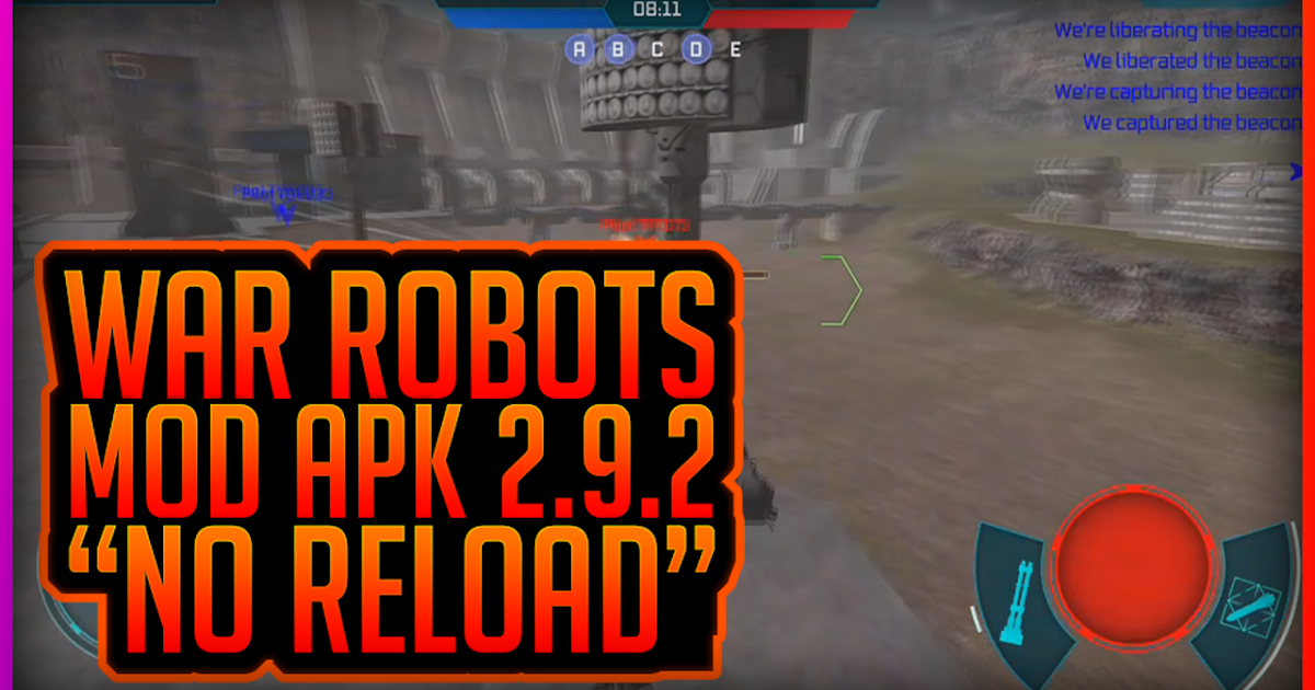 WAR ROBOTS HACK/MOD APK 2.9.2 - NO RELOAD [NO ROOT]