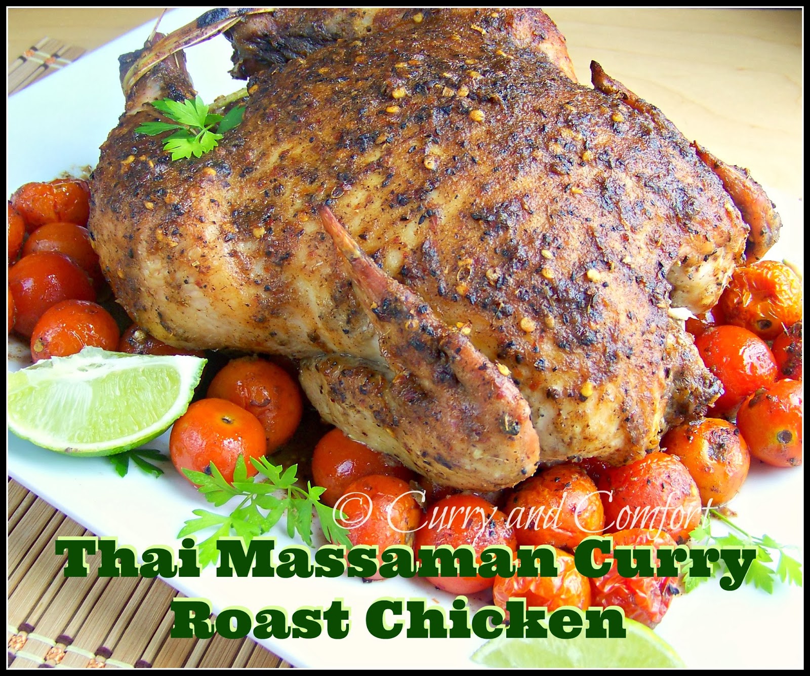 Kitchen Simmer: Thai Massaman Curry Roast Chicken