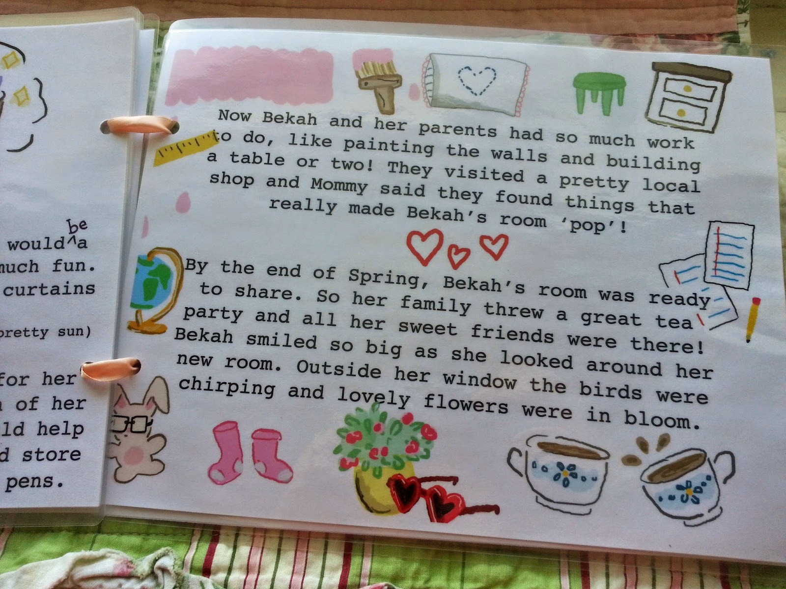 Strong and Sweet : A Homemade Story Book: Bekah's New Room
