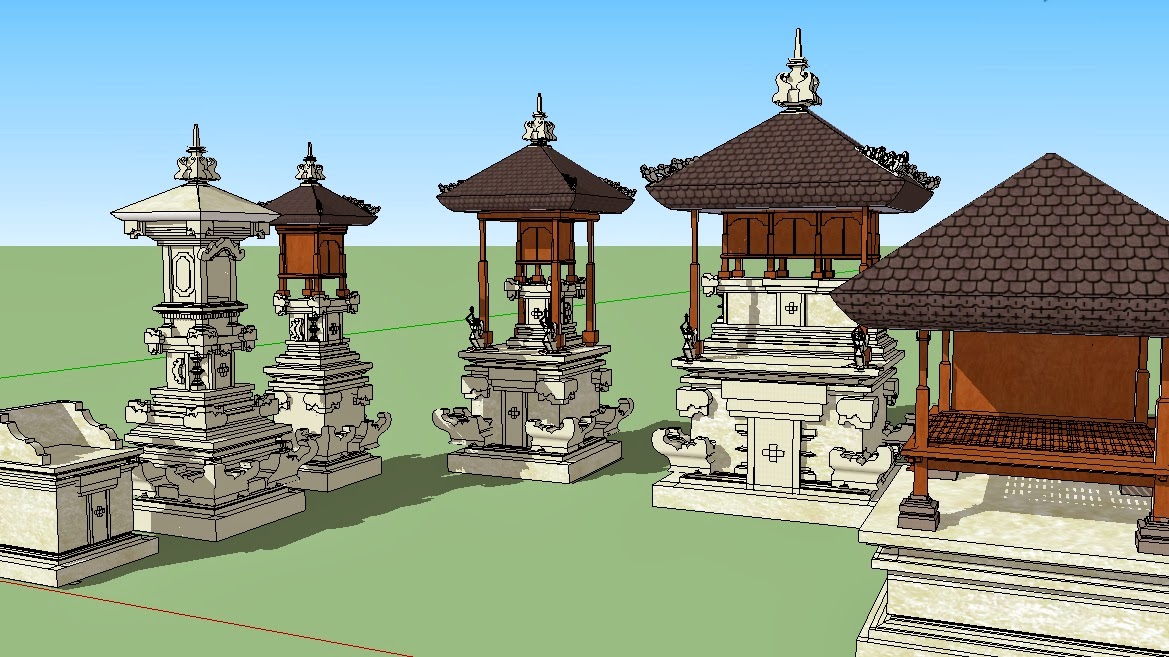 Talung Architect: AutoCAD : arsitektur Bali Etnik