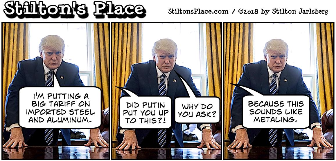 Stilton's Place: Just Another Manic Pun Day