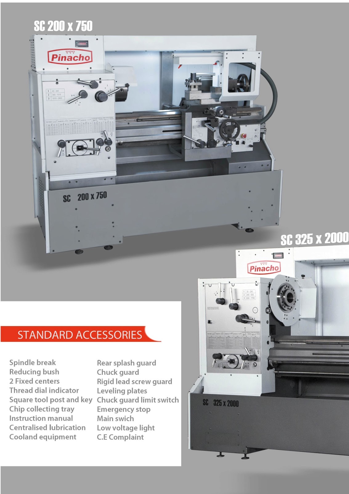Pasadena Technology Sdn Bhd : Latest Pinacho Variable Speed Lathe Machine