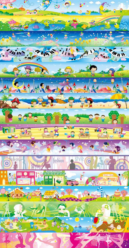 Quality Graphic Resources: Amazing Ultra Wide Cartoons