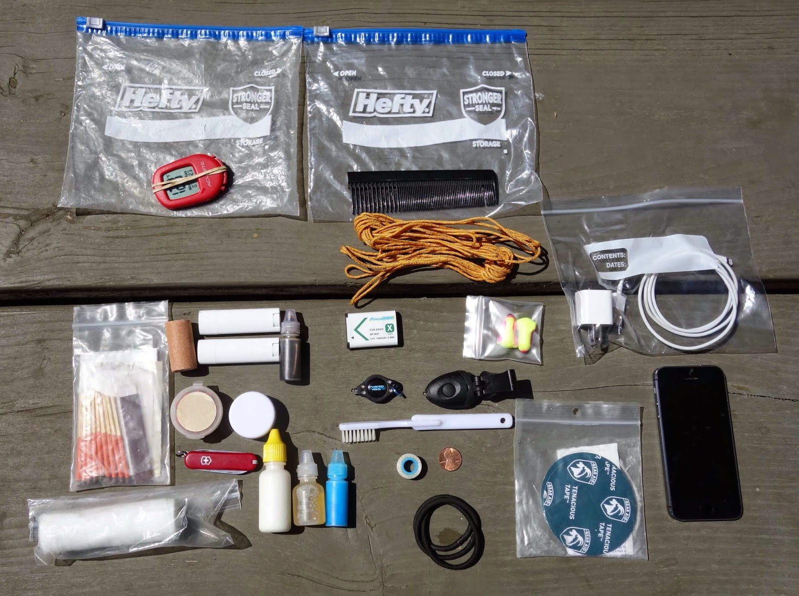 Thoughts on the Trail: Final Equipment List for JMT