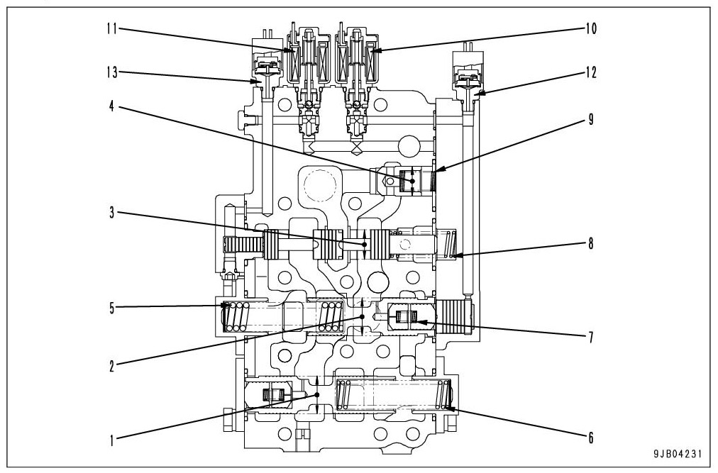 HD785-7 POWER TRAIN 1-2 : Torque Converter | Komatsu Shop Manual