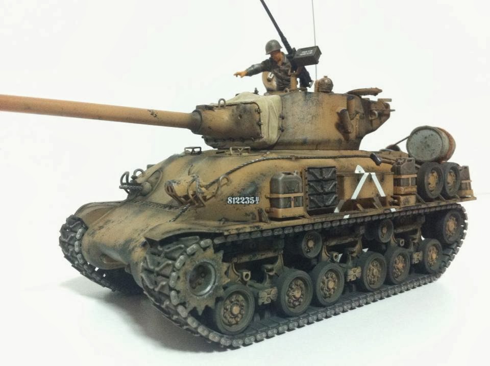 Kitter's Scale Models: Tamiya 1/35 M51 Israel Super Sherman