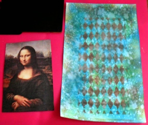 Madame Frog's Craft Blog: Mona Lisa Plaque