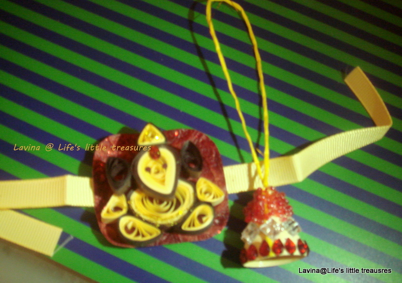 Life's little treasures: Handmade Rakhi | Felt Rakhi | Kids Origami ...
