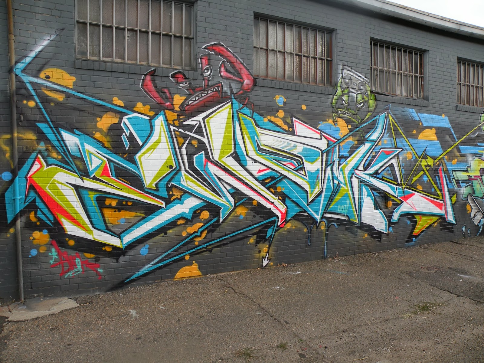 Turnip the Beet: Knocked the dust off my cans for a lil graffiti battle ...