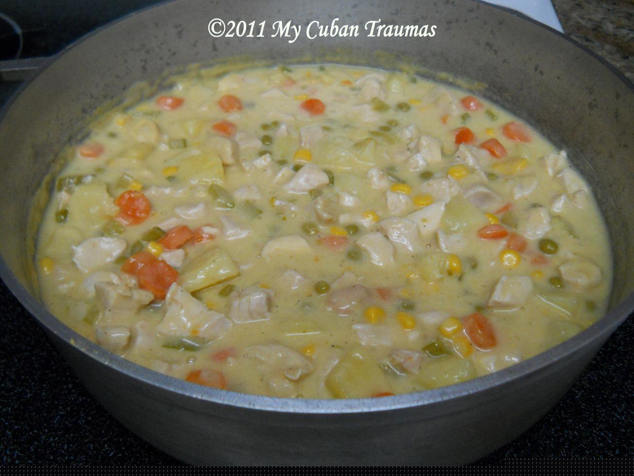 My Cuban Traumas: Chicken Pot Pie