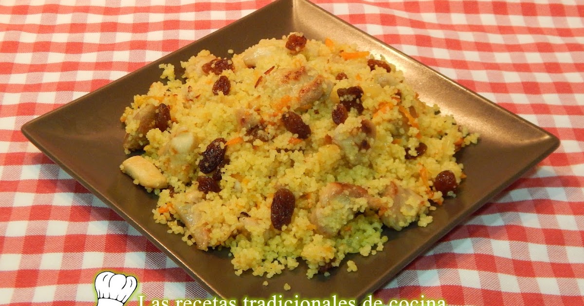 Receta de cuscús con pollo y pasas - Recetas de cocina con sabor ...