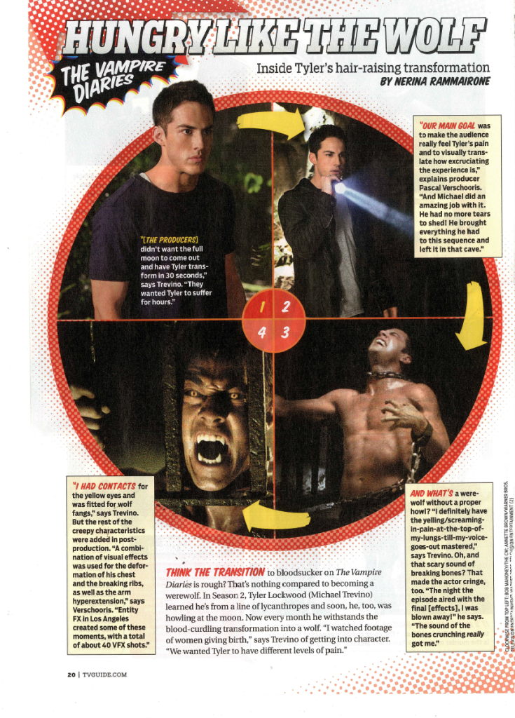 A World Without Soul: The Vampire Diaries - Comic-Con TV Guide Scans