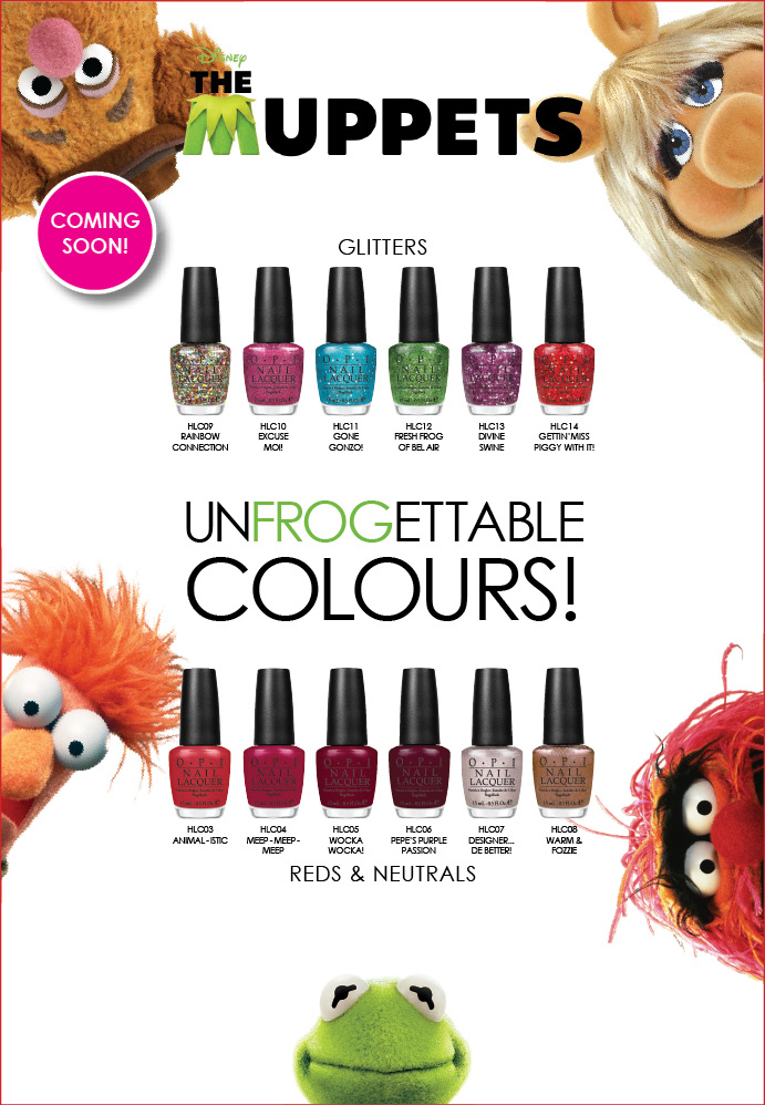 Never Ending Obsession: Spotted in NZ: OPI Muppets Collection