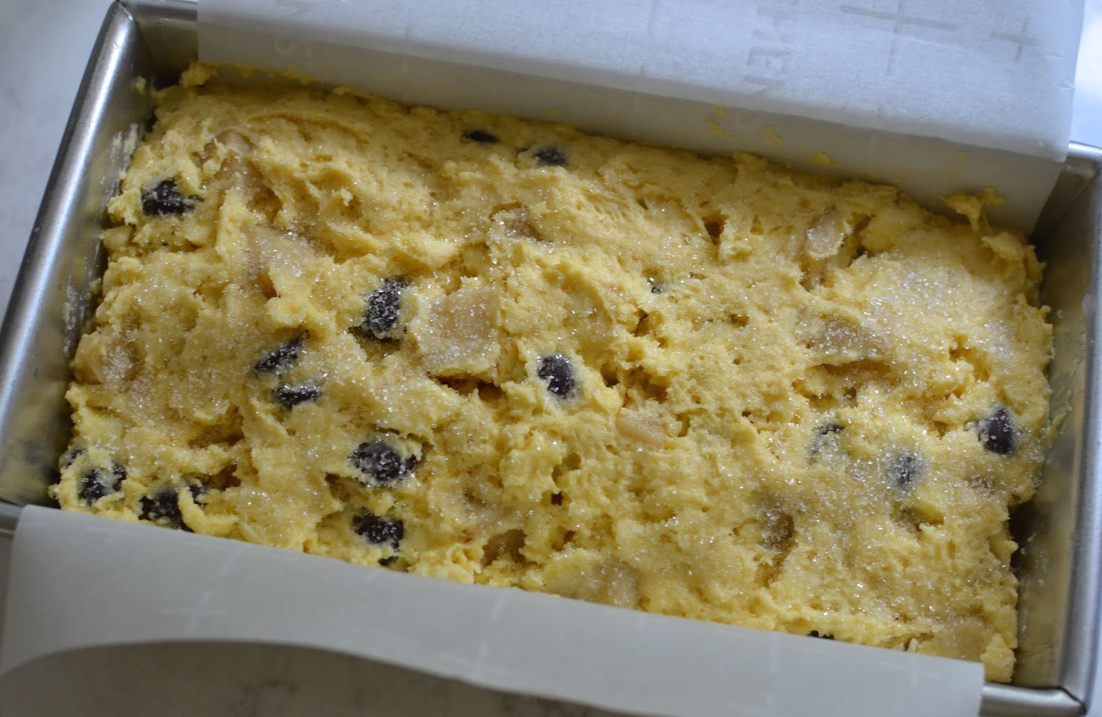 Playing with Flour: Chocolate marzipan scone loaf