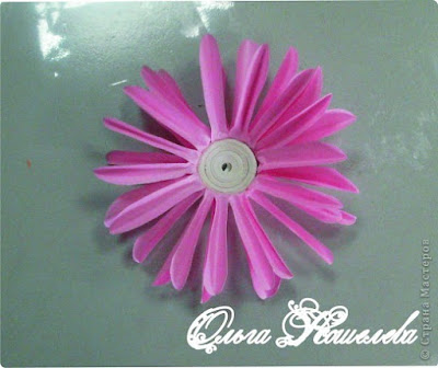 How to make pink flowers - crazzy craft
