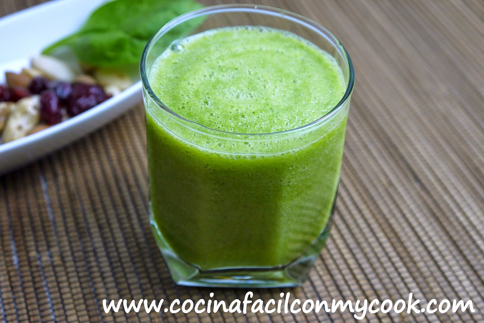 Mis recetas Mycook: Smoothie verde
