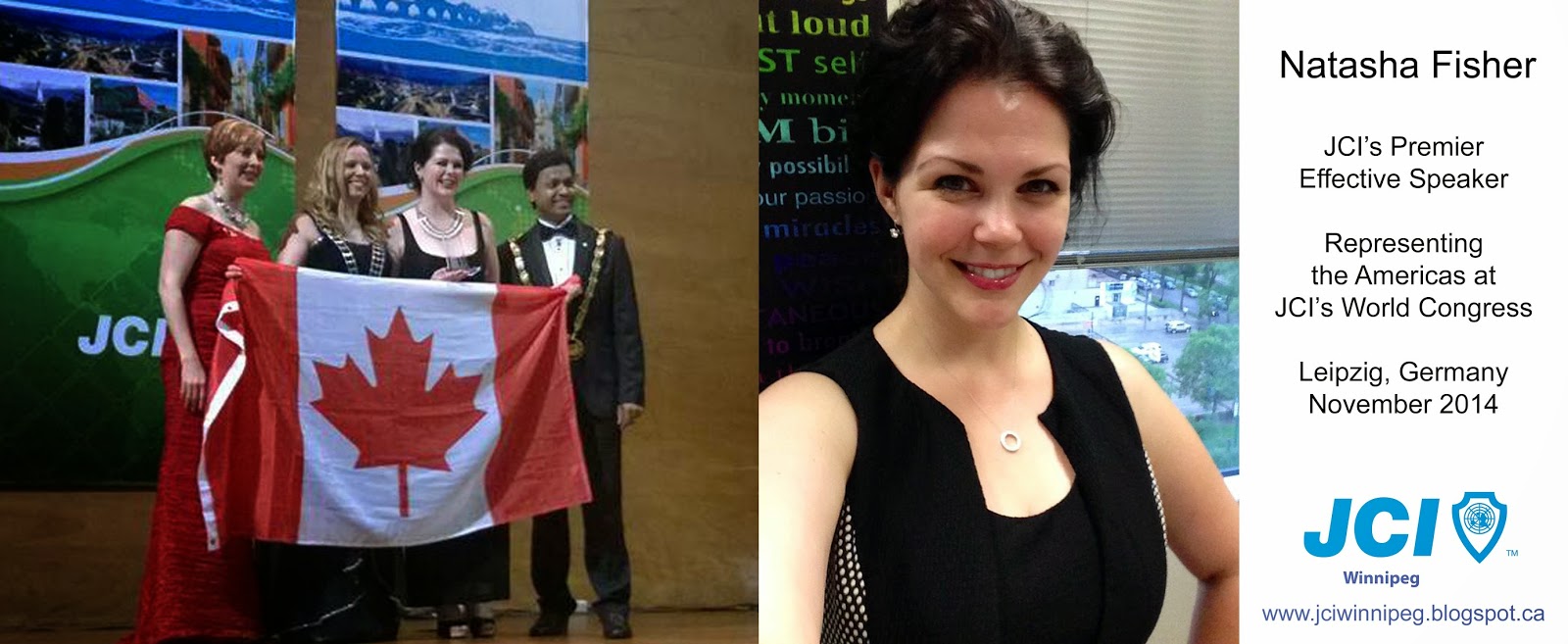 JCI Winnipeg: Natasha Fisher’s public speaking skills are taking her ...