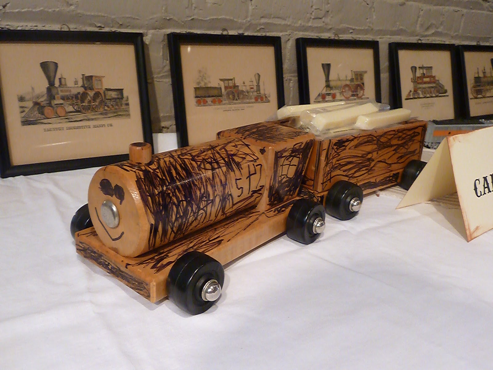 sometimes i make stuff: A Vintage Train Party