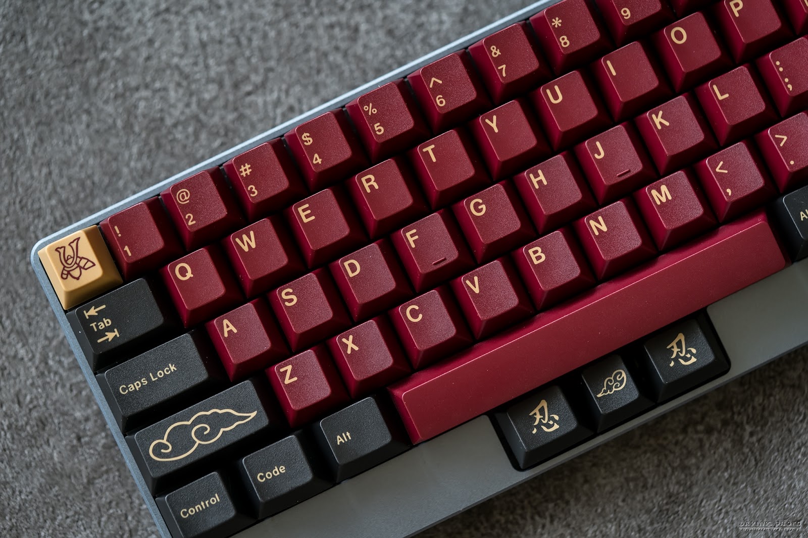 GMK Red Samurai | MyLifeForEver