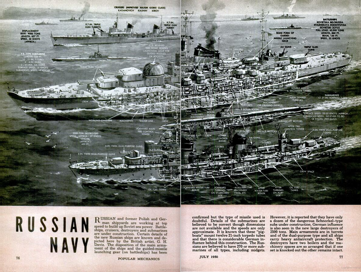 Naval Analyses: FLEETS #6 and HISTORY #1: Soviet Navy after WWII - A ...