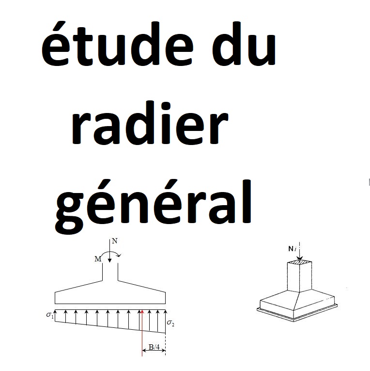 étude du radier général
